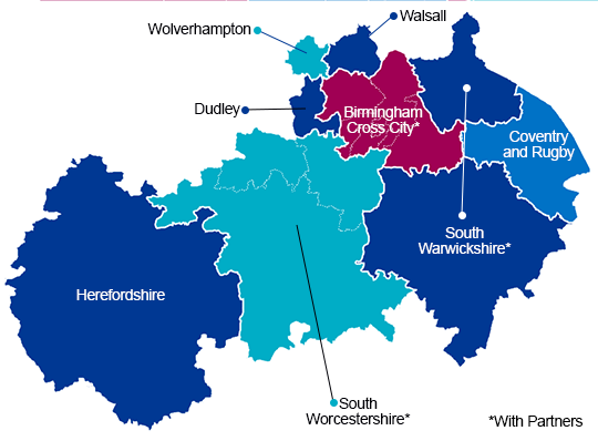 NHS Digital Technology » West Midlands