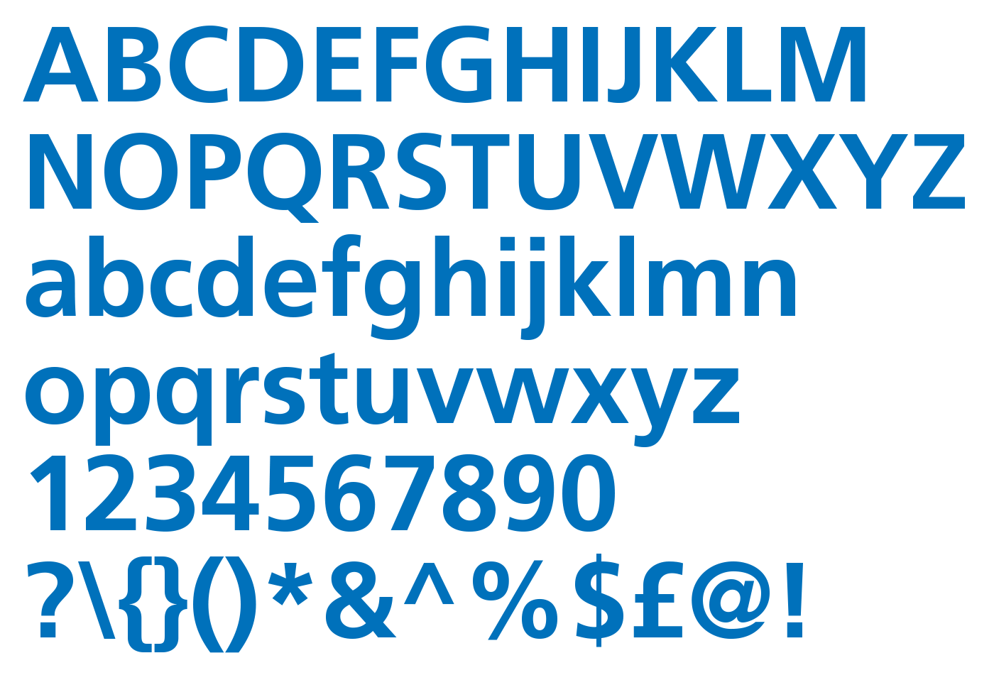 NHS Identity Guidelines | Fonts
