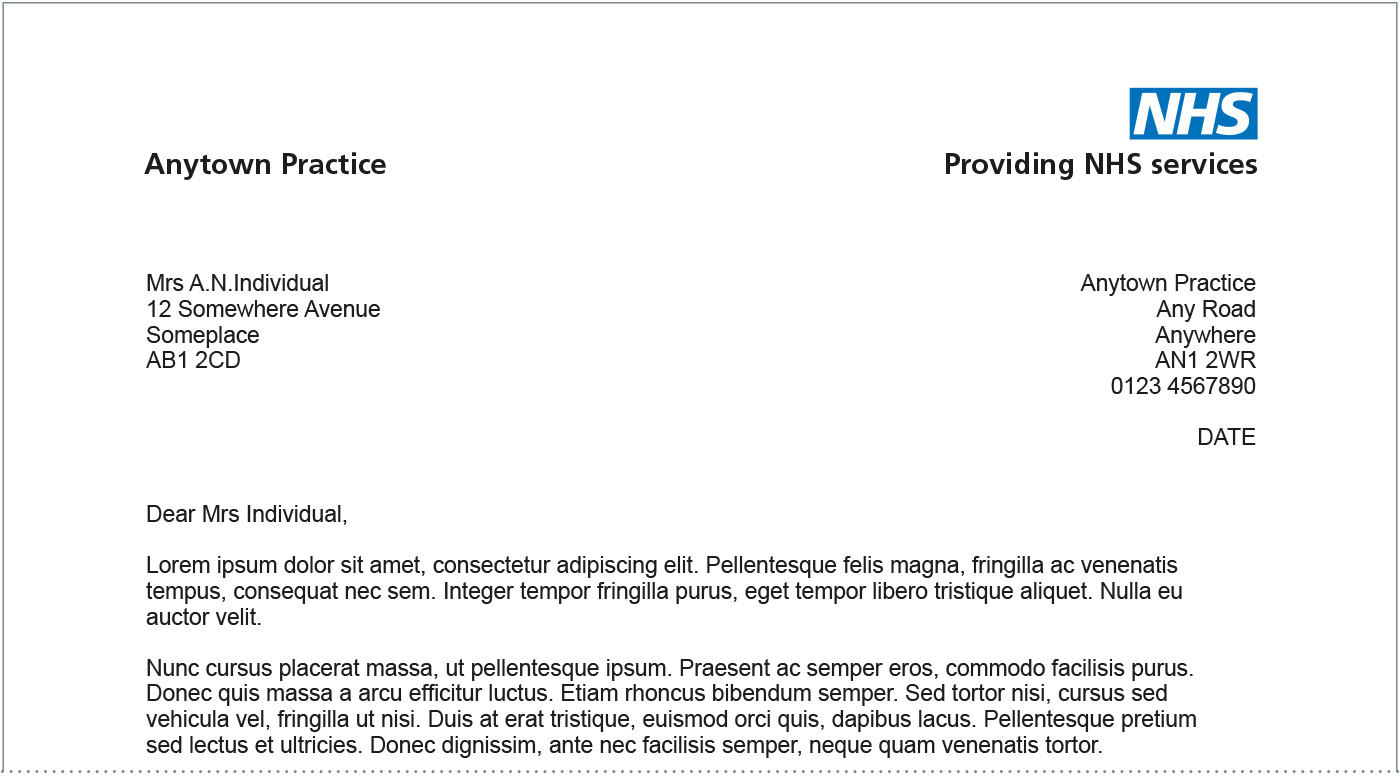 Notice Letter Nhs At Candy Harper Blog