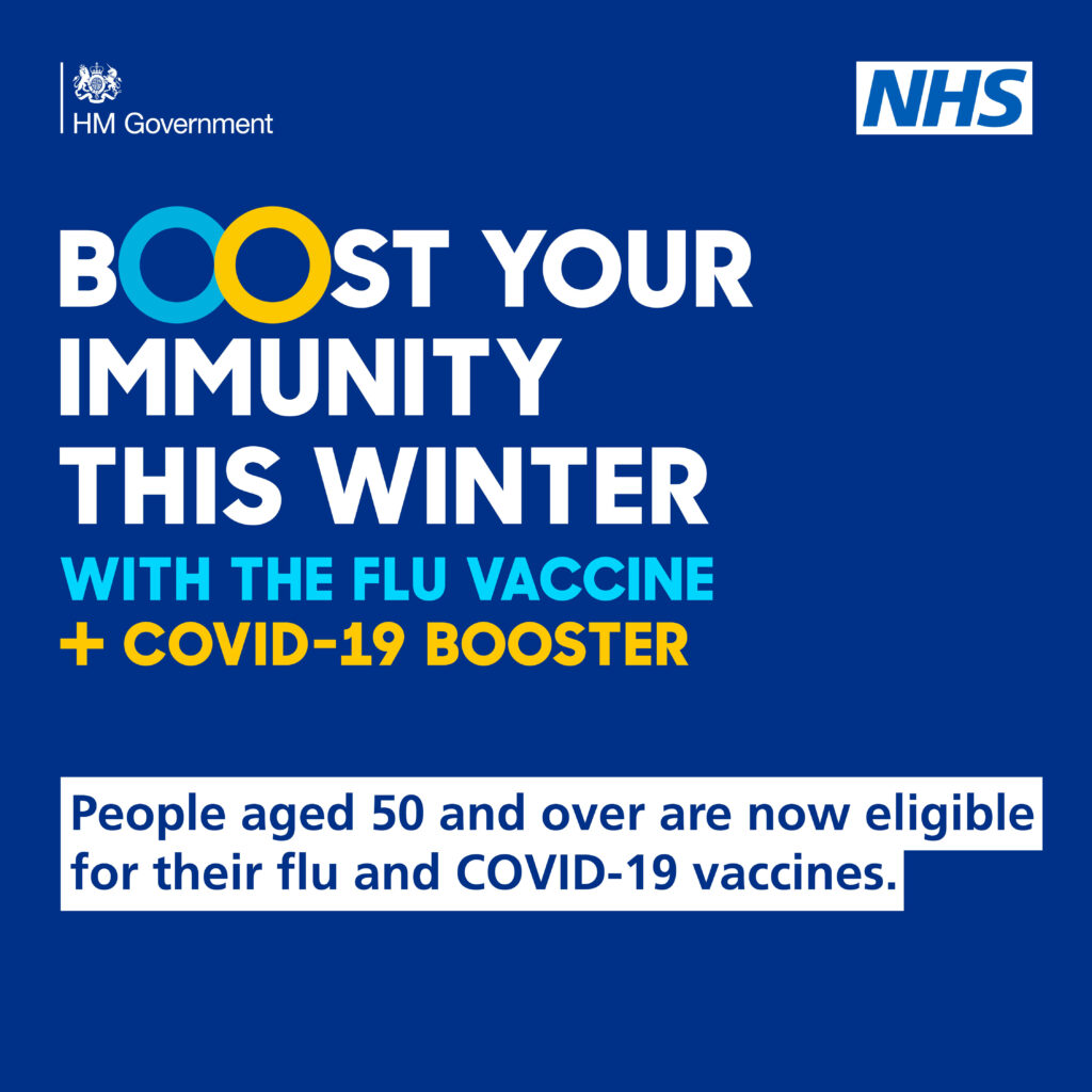 NHS England — North West » Over 50s in the North West can book autumn boosters and flu jabs