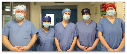 NHS England — North West » Case study – Switching to Reusable Theatre Caps