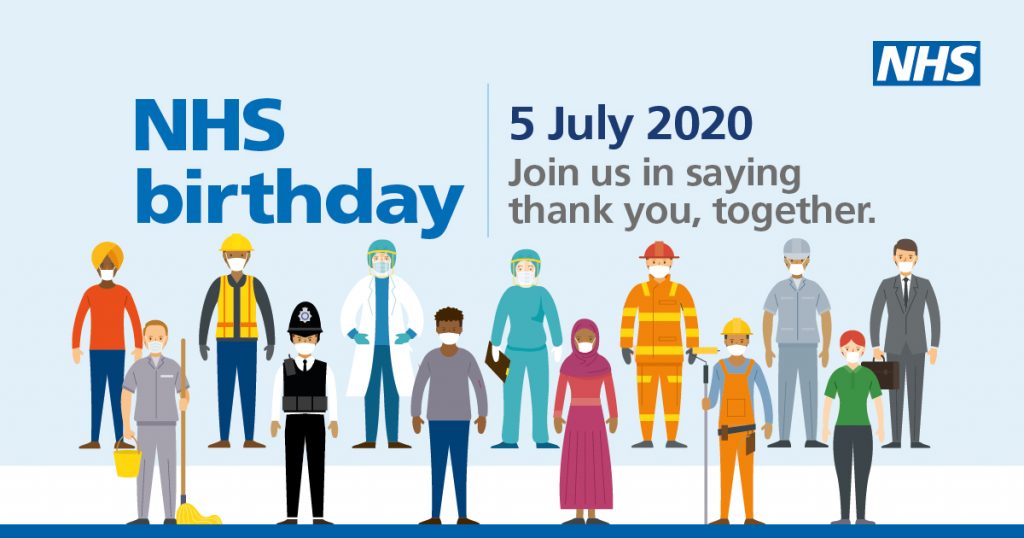 NHS England — South West » Say Thank You Together for the NHS Birthday