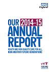 NHS England » Annual report