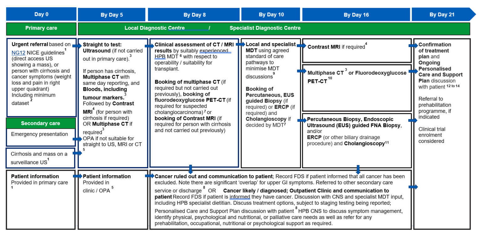 NHS England » Implementing a timed HPB cancer diagnostic pathway