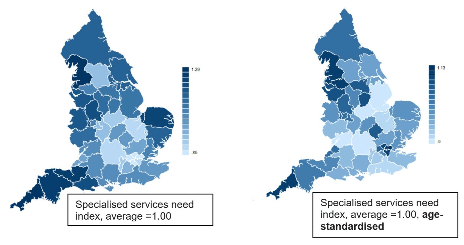 NHS England » Prescribed specialised services needs-based allocations ...