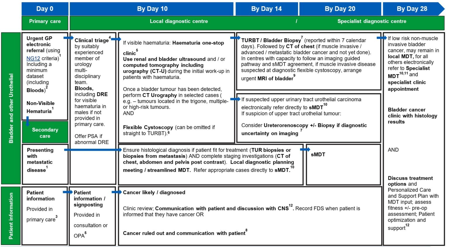 NHS England » Implementing timed urology cancer diagnostic pathway ...