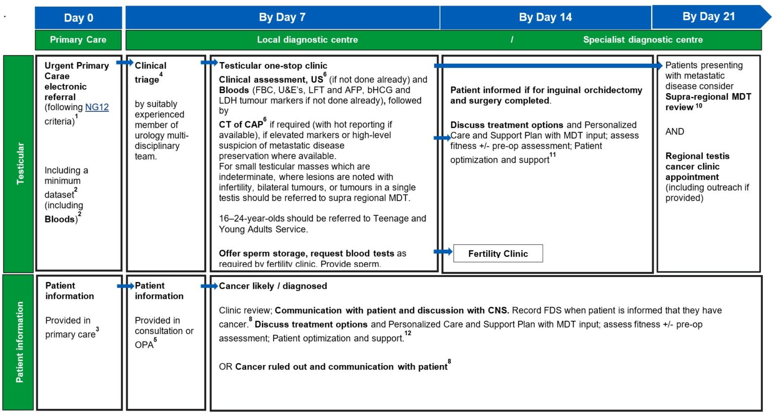 NHS England » Implementing timed urology cancer diagnostic pathway ...